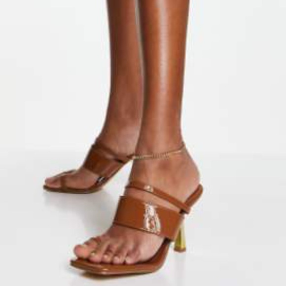 ASOS | Shoes | Asos Tan Heeled Sandals | Poshmark